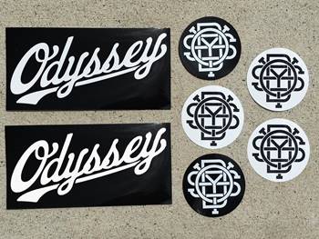 ODYSSEY Sticker Kit sheet – BMX Store Online